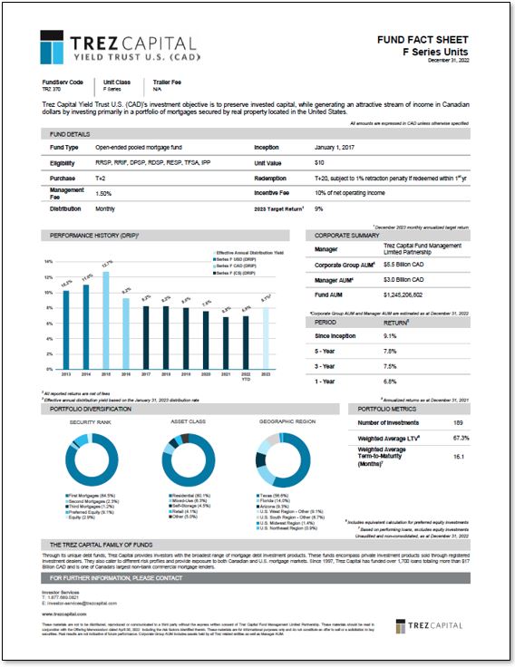 Investor Materials - TrezCapital